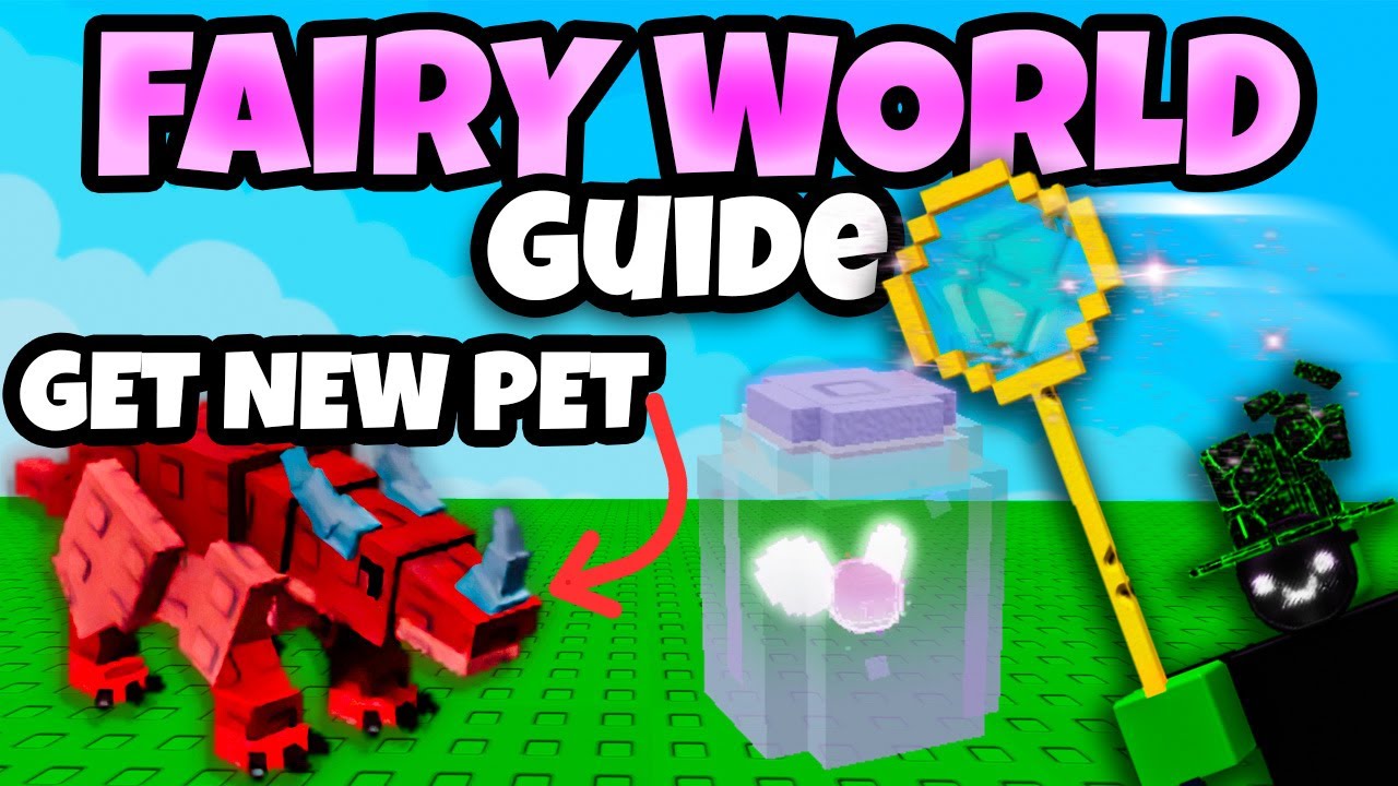 How To Get The NEW DRAKE PET in Grow a Garden! (Fairy World Guide ...