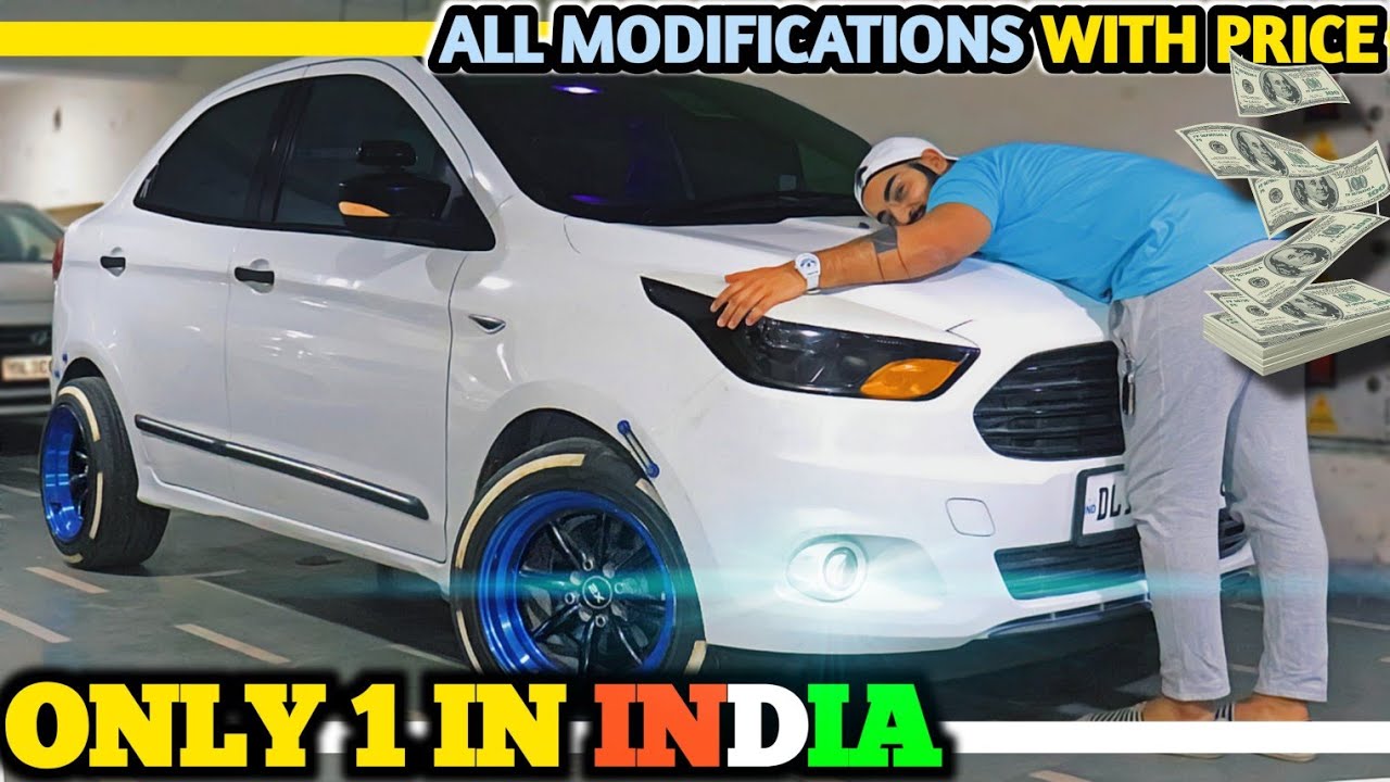 Only 1 In India 🇮🇳 FULLY MODIFIED FORD ASPIRE Tour with COST 💰💸💲 Speedy ...