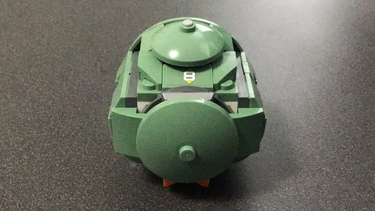 LEGO Overwatch Size Accurate Wrecking Ball/“Hammond” MOC Ball Mode ...