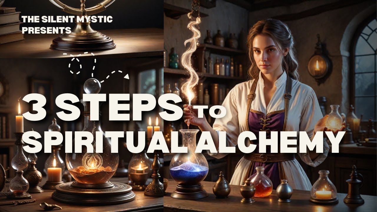 TRANSFORM your inner darkness to LIGHT: 3 STEPS to Spiritual Alchemy ...