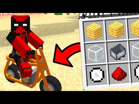 🥹EPIC BIKE CRAFT! | Minecraft Bike Tutorial 😎😎| Custom Bike Design🥵 ...
