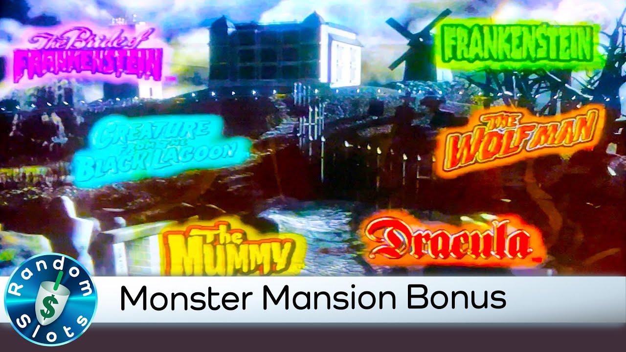 Monster Mansion Slot Machine Bonus - YouTube