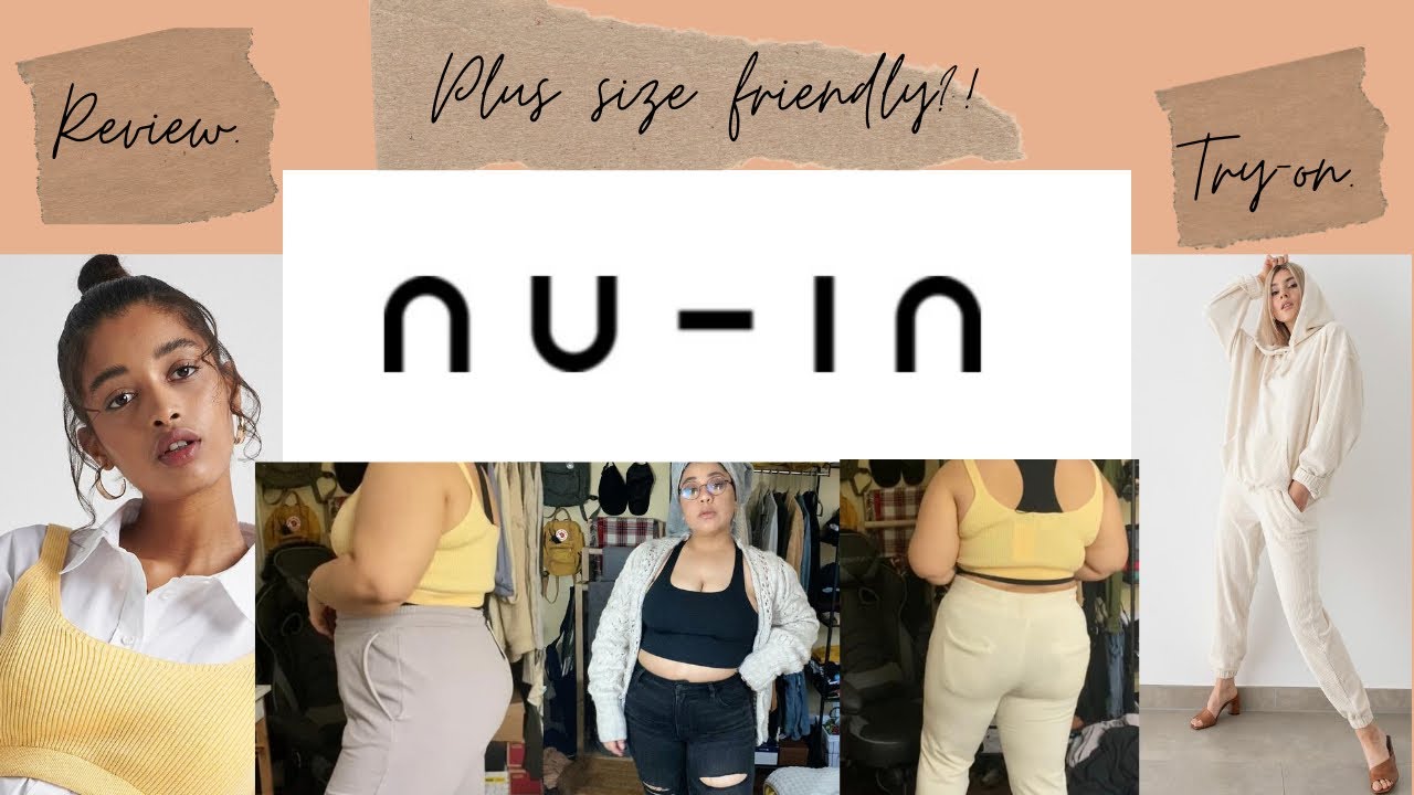 NU-IN TRY ON HAUL | PLUS SIZE | SUSTAINABLE CLOTHING HAUL | PATRICIA ...
