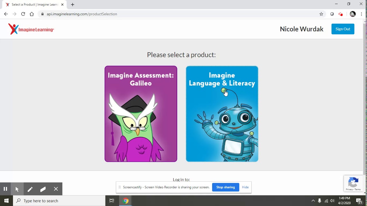 How to Log In to Imagine Learning - YouTube