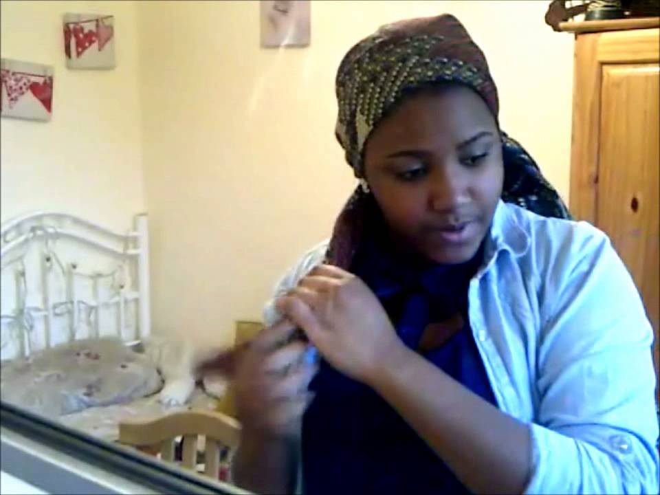 Hausa Inspired Scarf Tutorial Youtube