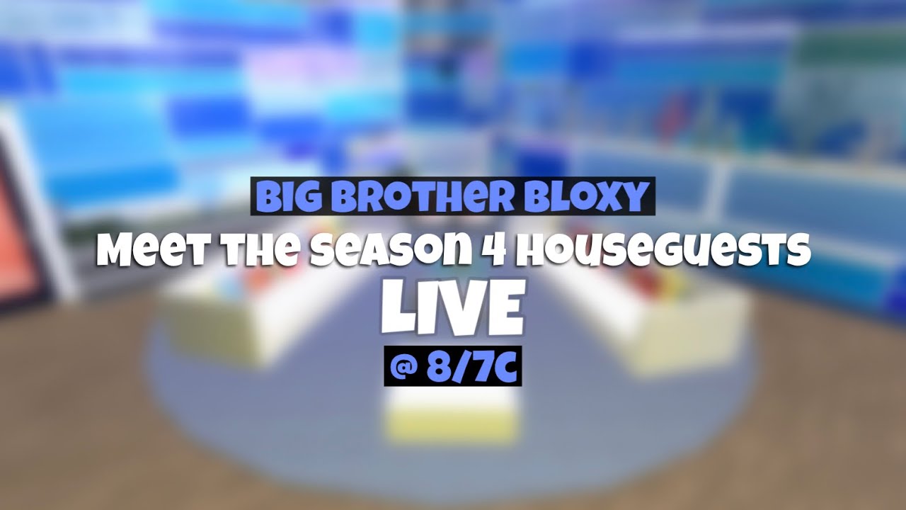 Meet the Big Brother Bloxy season 4 houseguests | LIVE FEEDS - YouTube