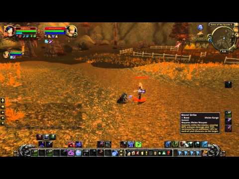 Warcraft - Cataclysm: Outbreak, Festering Strike, Necrotic Strike ...