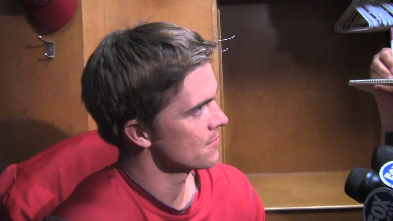 Zack Greinke Angels starter postgame at Detroit 8 24 2012 - YouTube