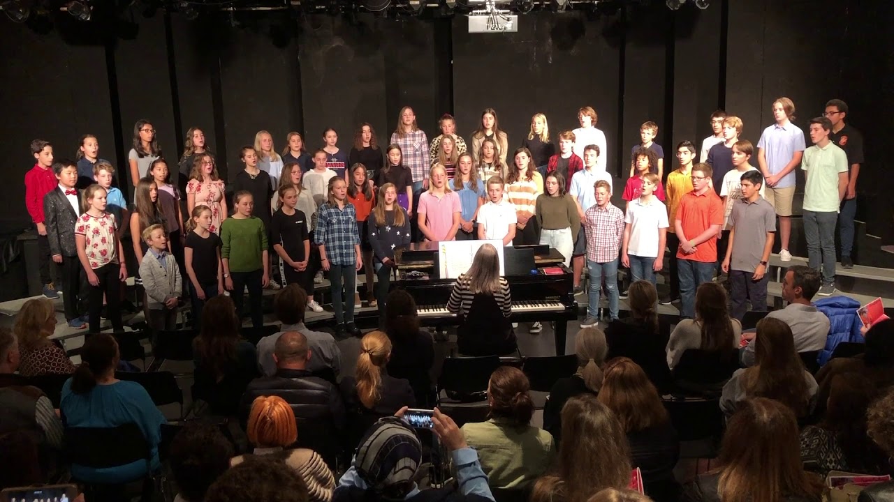 MS and HS Fall Choir Concert 2019 - YouTube