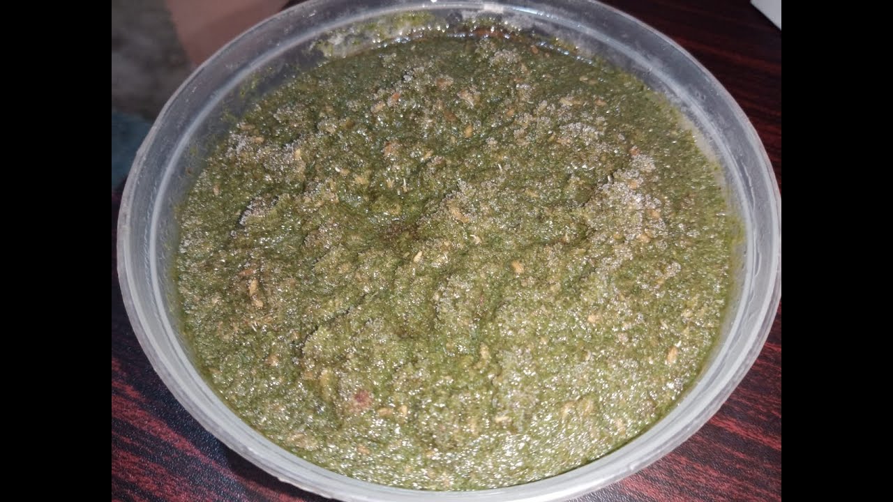 How to make green Chatni Raita Green Chatni - YouTube