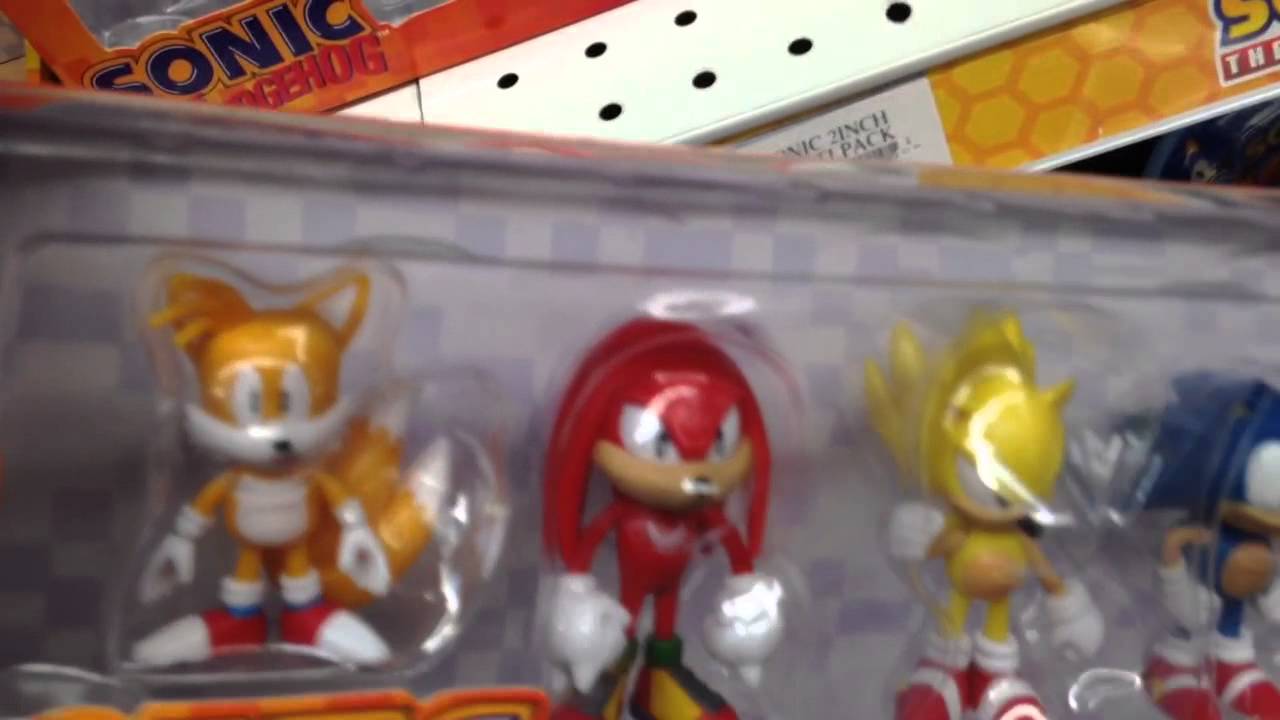 SONIC THE HEDGEHOG "Sonic Mini Figure Classics Collectors Set" Toy ...