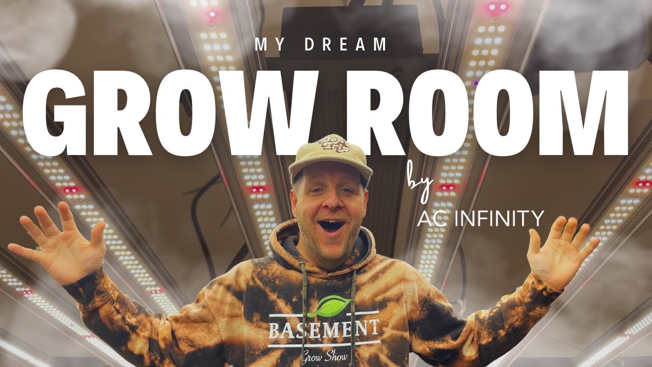 DREAM GROW ROOM BY AC INFINITY AND DURAMAX WALL PANELS - YouTube