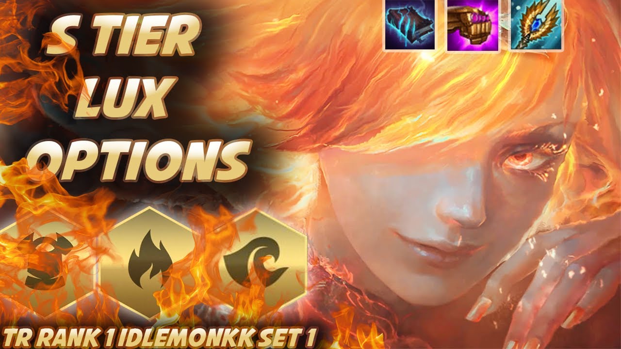 LUXA NASIL GEÇİŞ YAPILIR ? S TIER LUX OPTIONS GAMEPLAY // TR RANK 1 ...