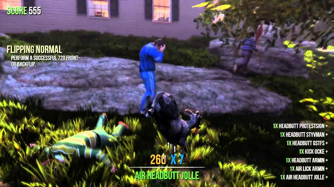 Goat Simulator - 99 Goat Balloons! - YouTube