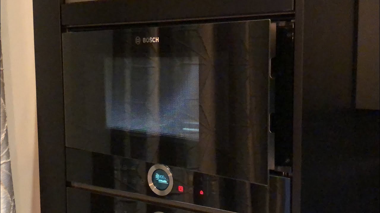 Bosch BFL634GB1/07 Microwave oven - YouTube