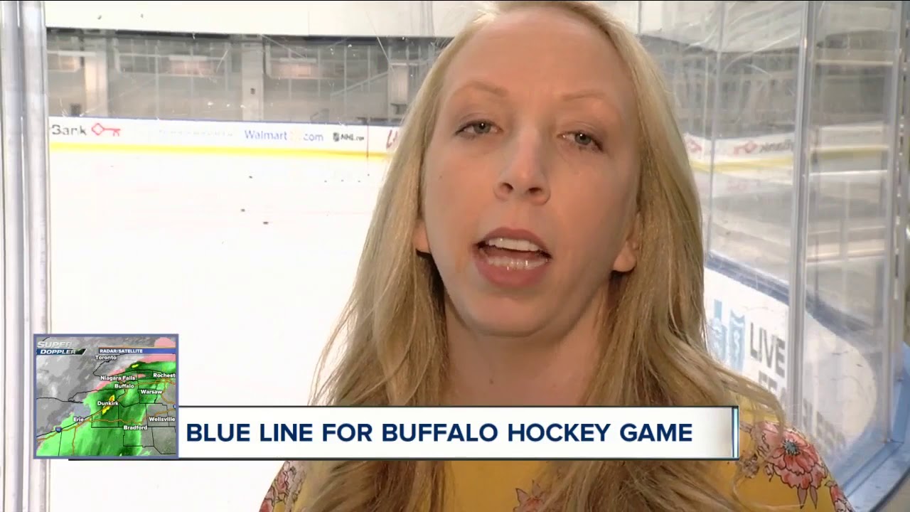 Blue Line Buffalo hockey game to support K9 unit - YouTube
