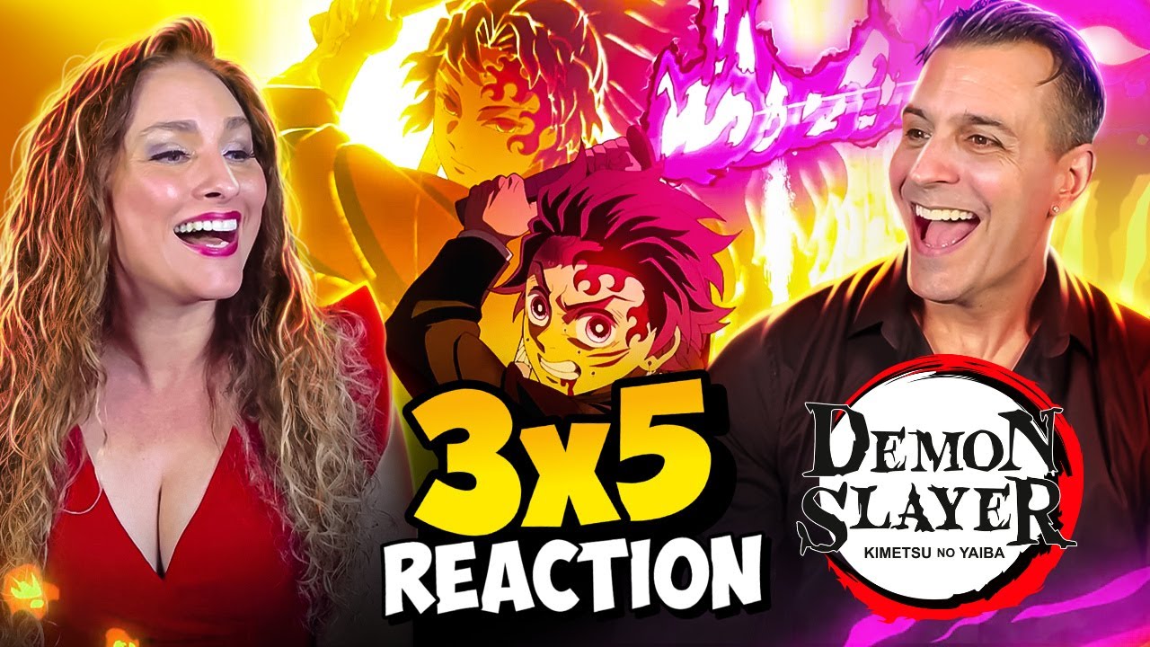Tanjiro’s BRIGHT RED BLADE Awakens!🔥| Our FIRST Anime! | Demon Slayer ...