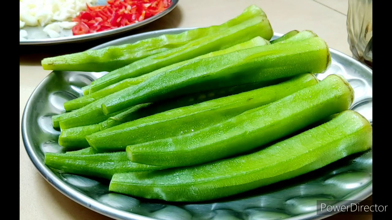 Ladies' fingers steam | veg | easy - YouTube