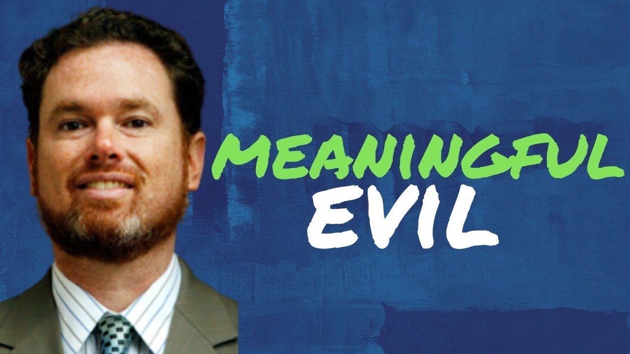 Theodicy of a Meaningful Life (Dr. Eric Silverman) - YouTube
