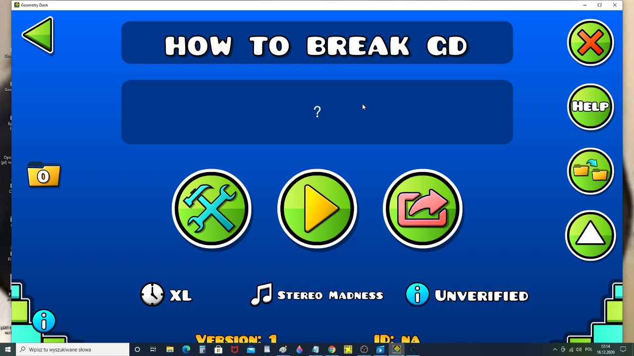 How to completely break GD - YouTube