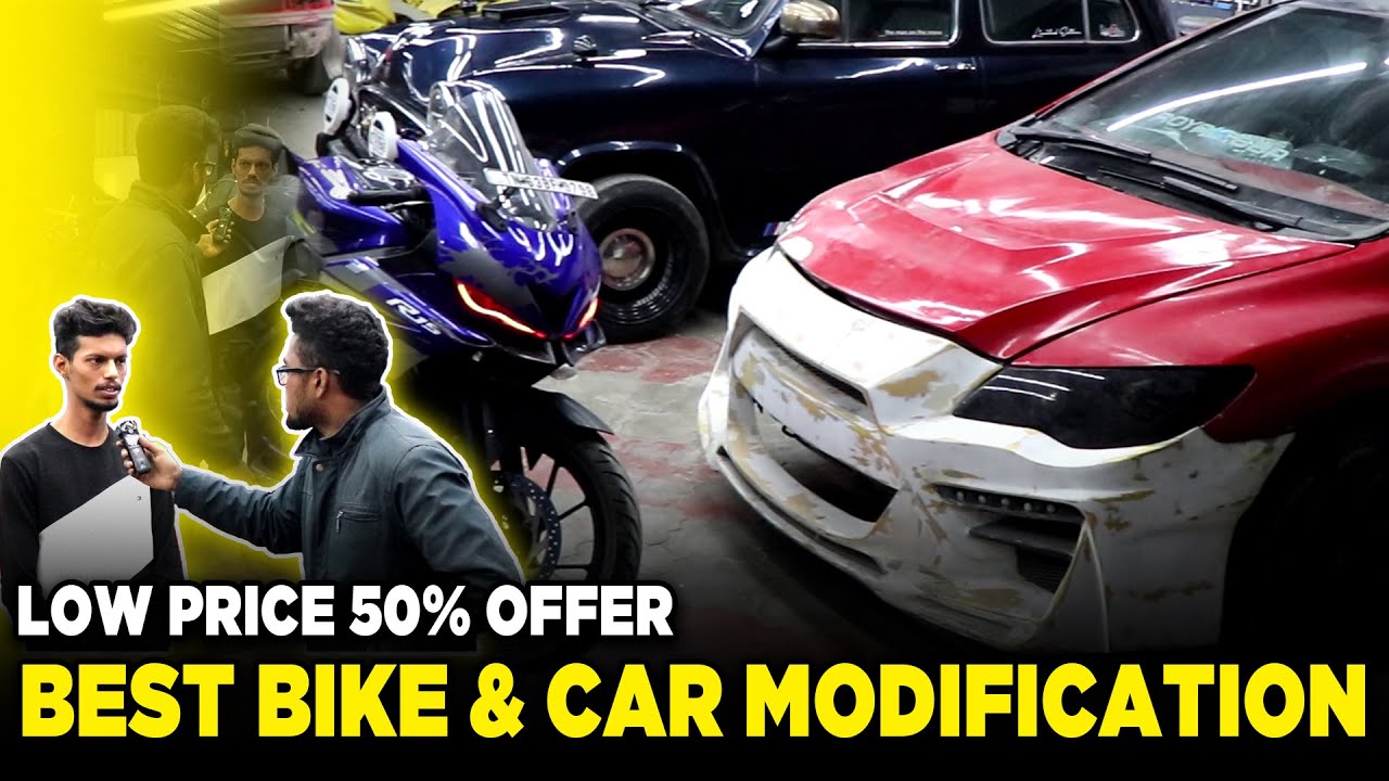 😱Best Bike & Car Modification Shop in Coimbatore | Car Modification | # ...