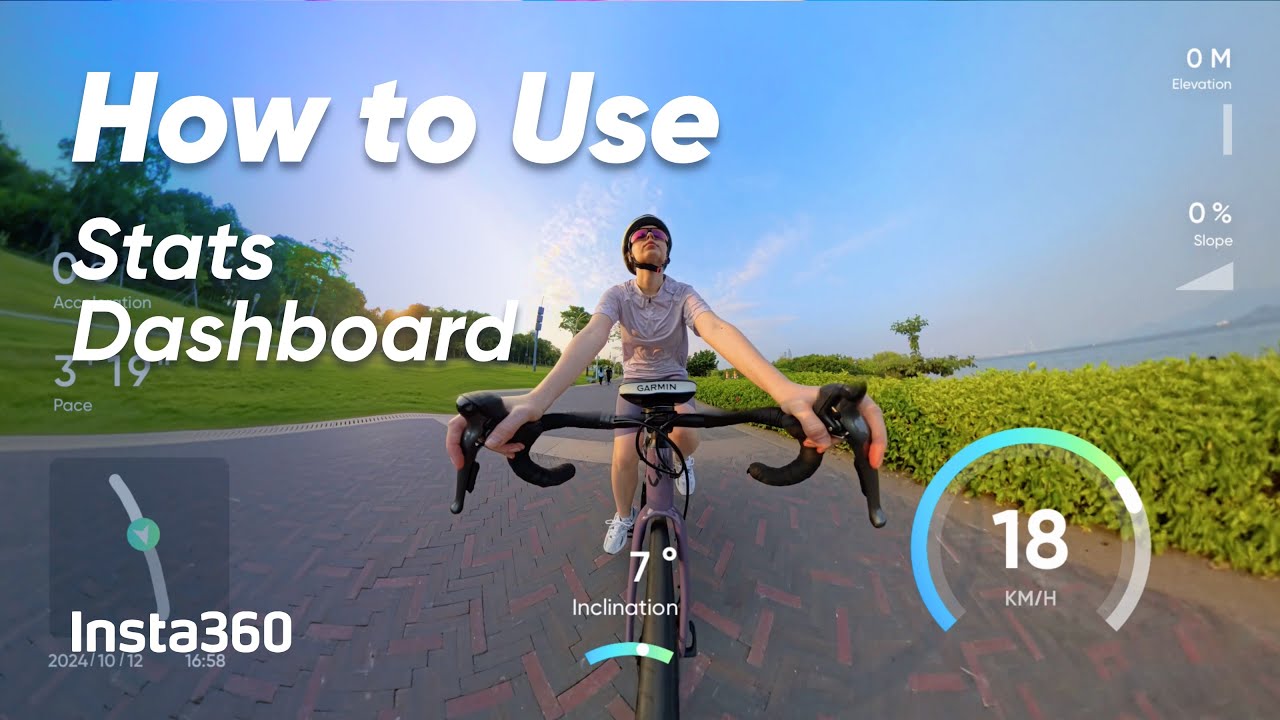 Insta360 - How to Add Real-Time Stats to Your Footage - YouTube