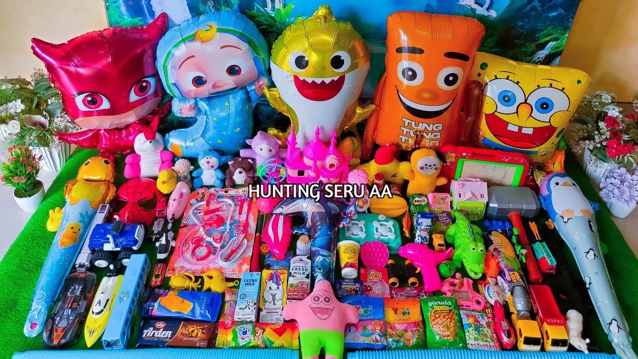 Hunting Es Krim Masak Masakan Dokteran Lollipop Yupi Baby Shark Marsha ...