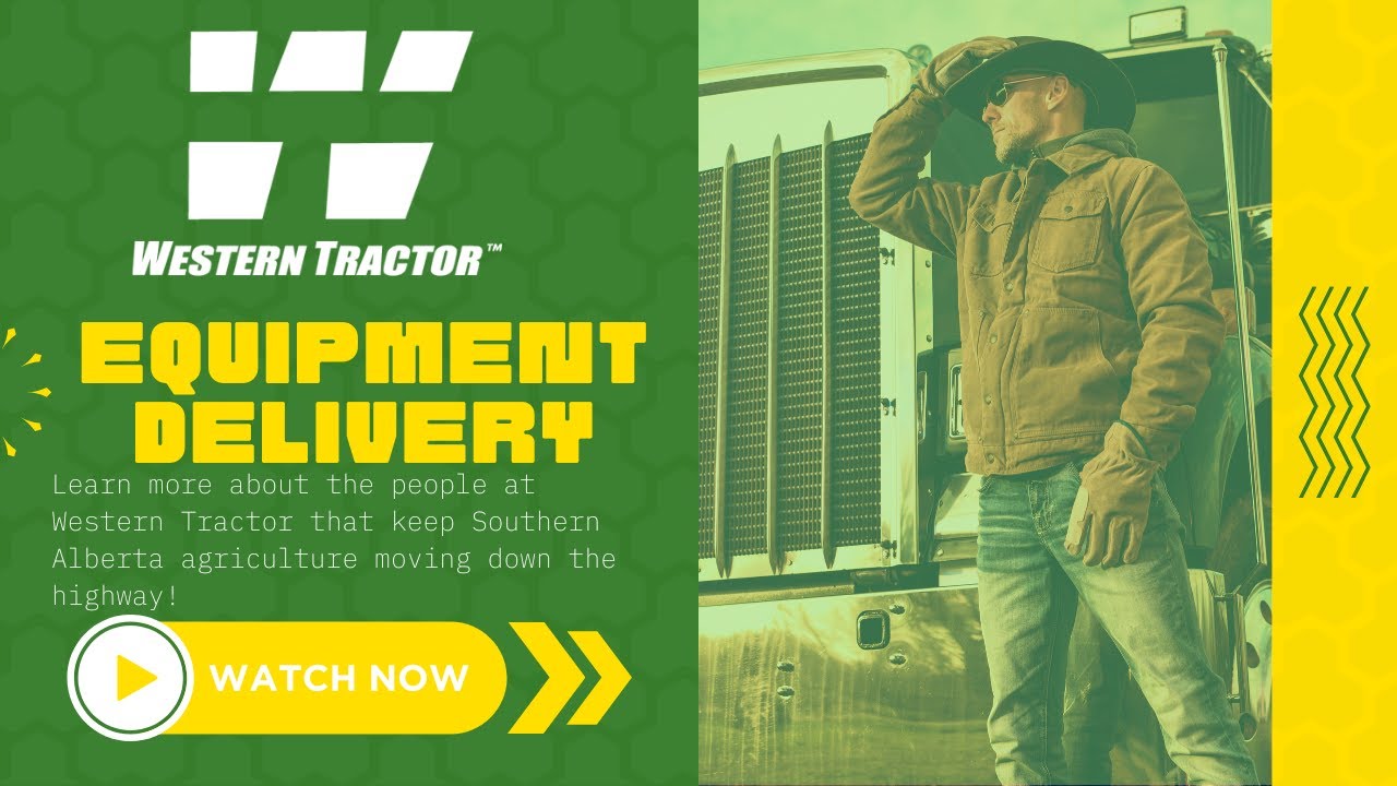 Equipment delivery at Western Tractor - YouTube