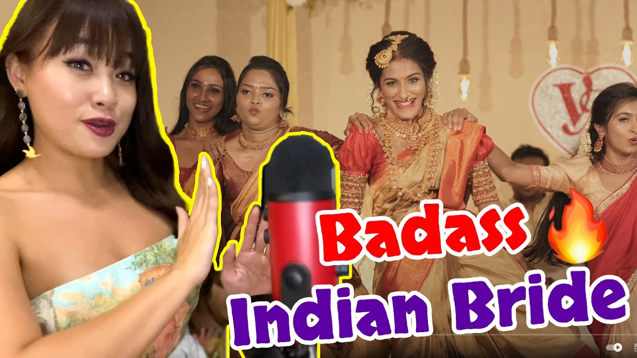 VRINDHARJUN Viral Wedding Dance Video #reaction | Vrindha and Anuprasad ...