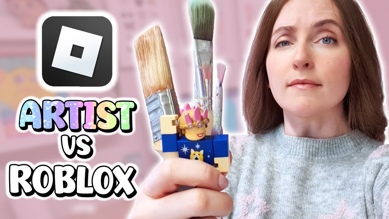 Artist Vs Roblox Art Games - YouTube