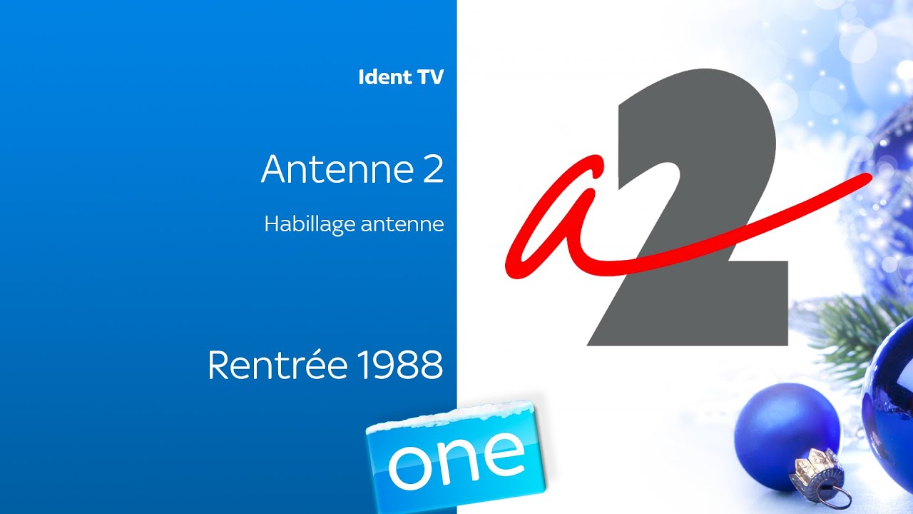 IDENT TV - A2 1988 (Antenne 2) - YouTube