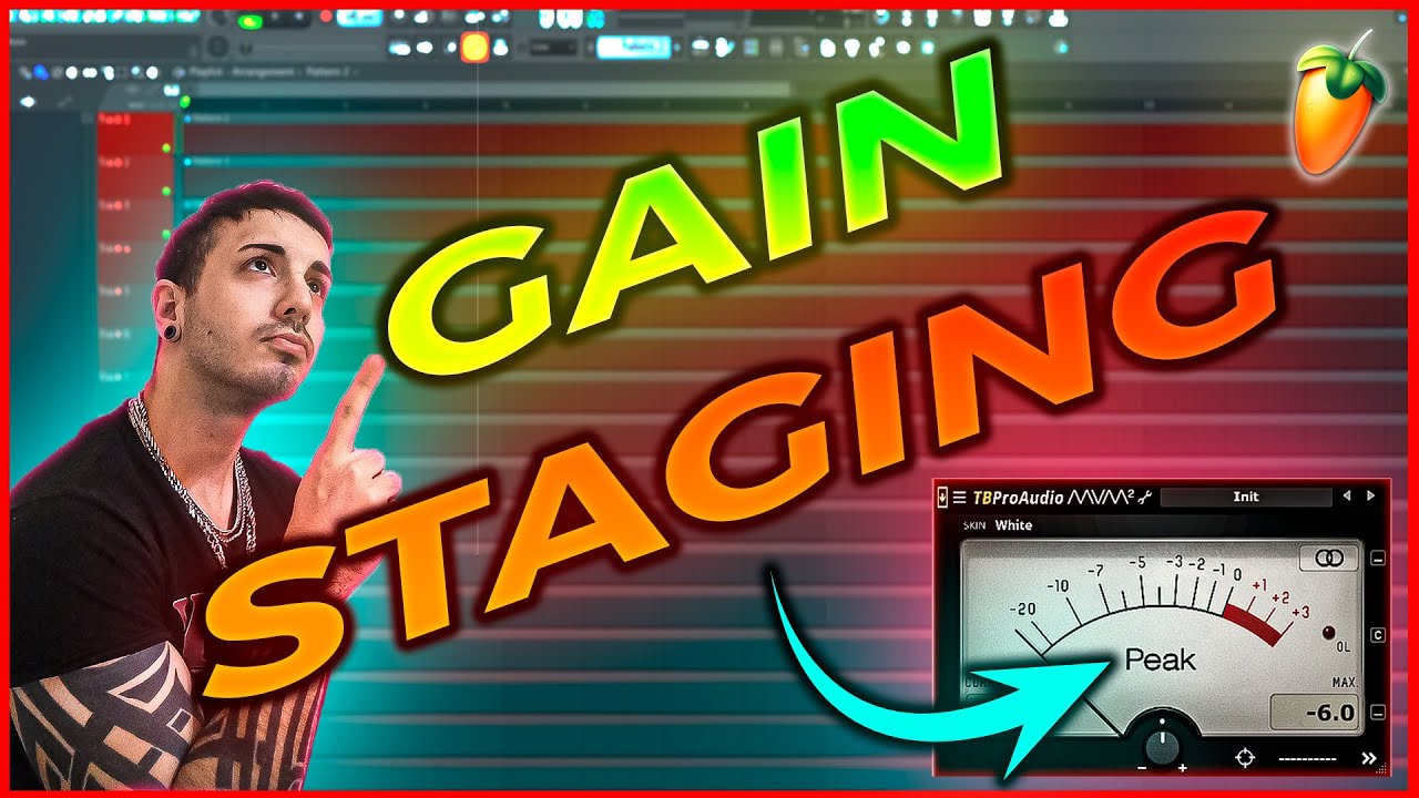 Aprende mi TECNICA de GAIN STAGING en FL STUDIO 20 - YouTube