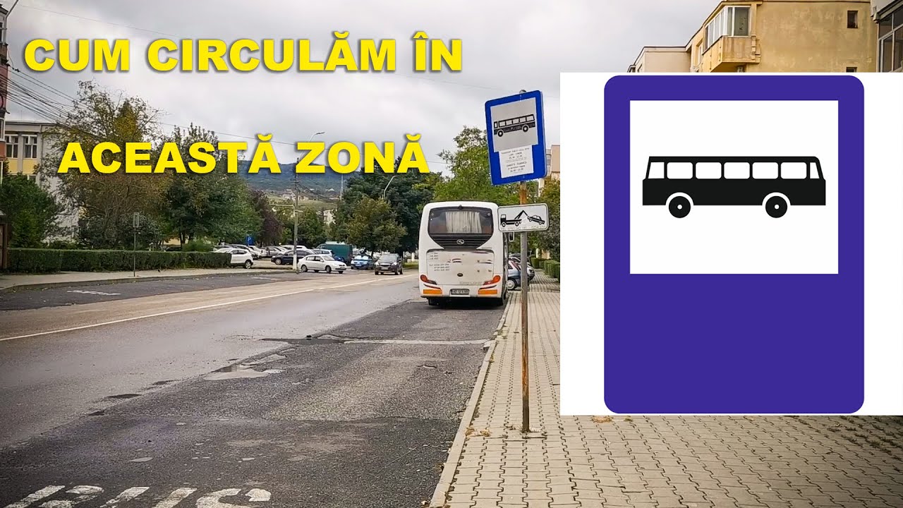 CUM CONDUCEM IN APROPIEREA STATIILOR DE AUTOBUZ - YouTube