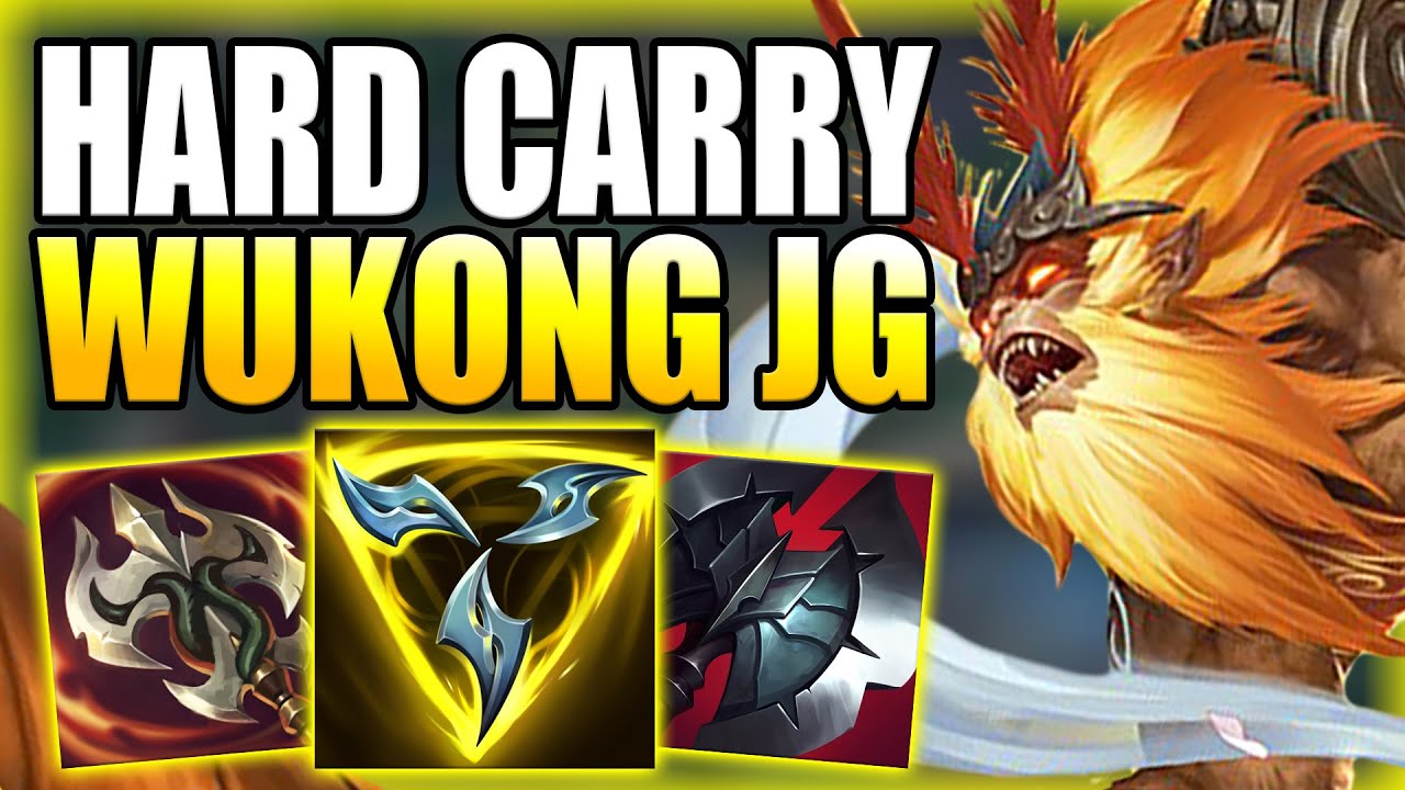 HOW TO PLAY WUKONG JUNGLE CORRECLY & CARRY YOUR GAMES! - Best Build ...
