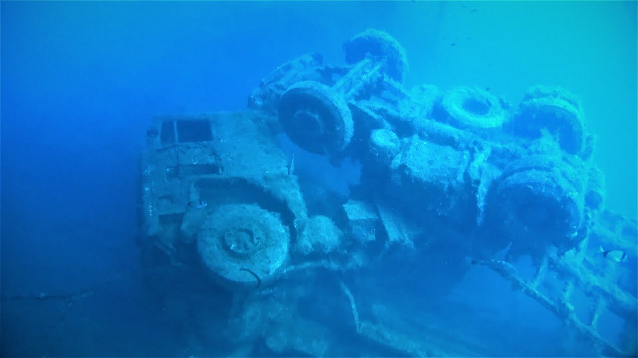 Fun Diving The MS Zenobia (Titanic of the Med) - YouTube
