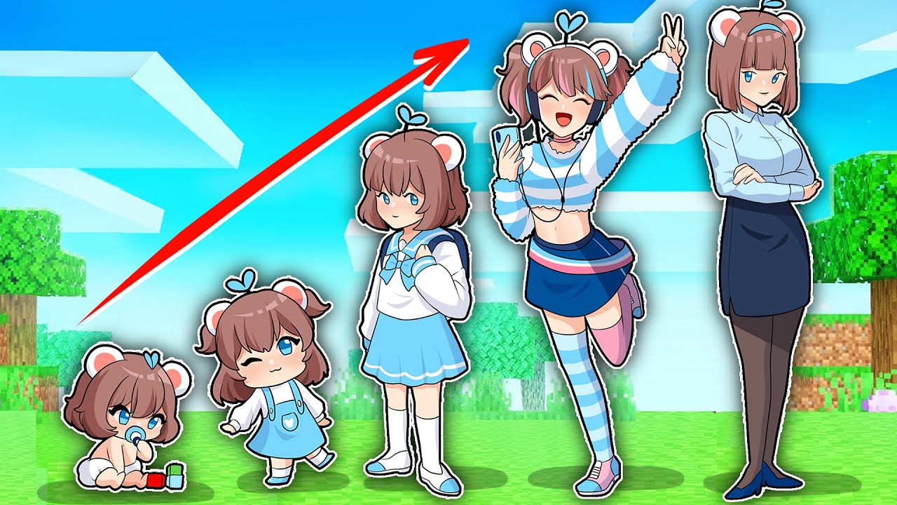 Chuyện Gì Xảy Ra Nếu MÈO SIMMY lớn lên Trong Minecraft ?!! - YouTube