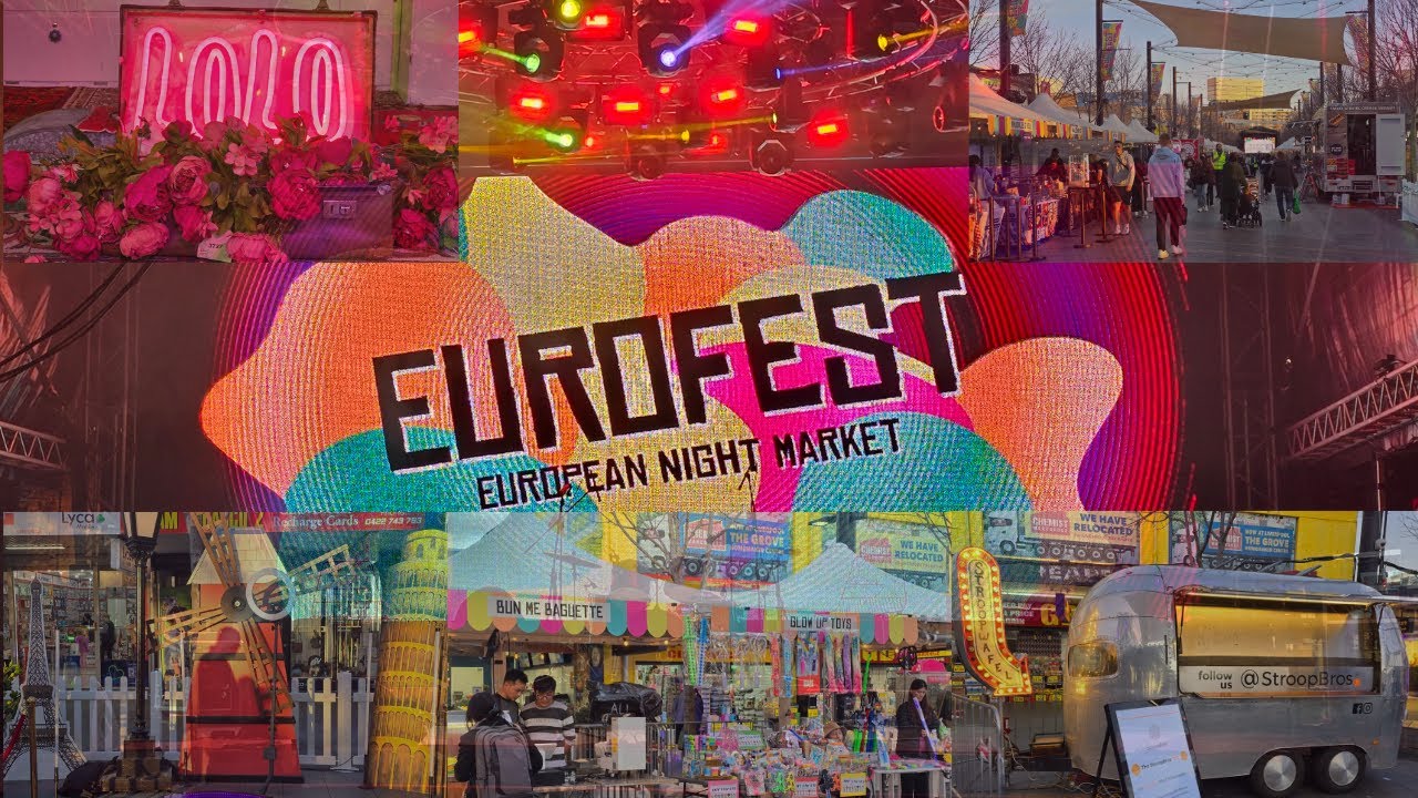 Eurofest European Night Market in Liverpool, Sydney Australia - YouTube