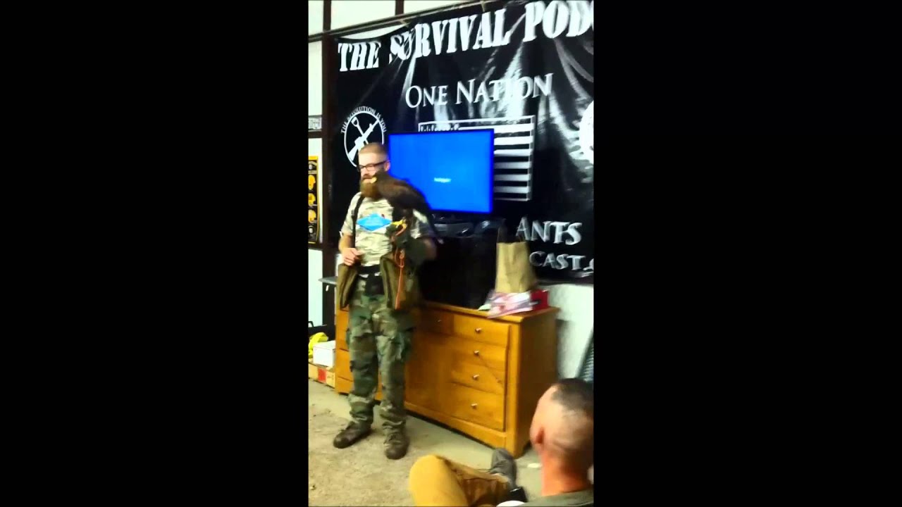 Chris Starr & Harris Hawk - YouTube