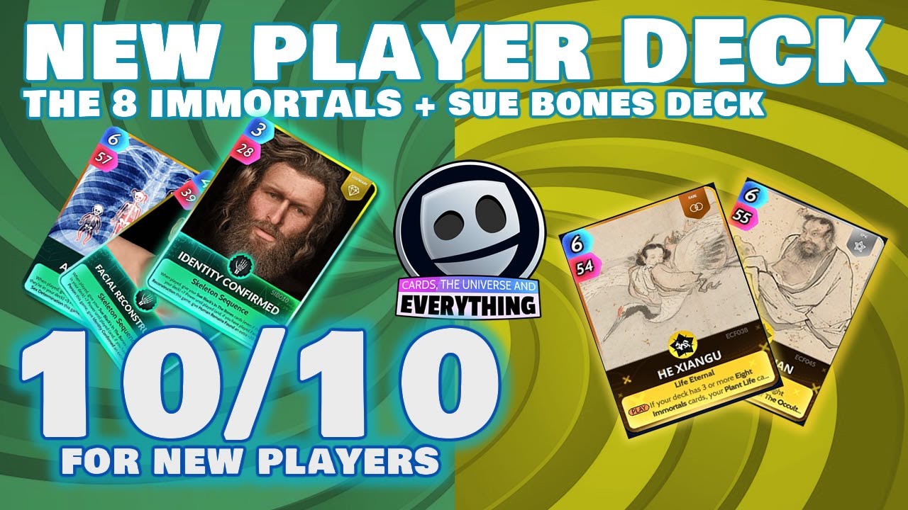 New Player Deck - Sue Bones meets the 8 immortals Deck - Cards Universe ...