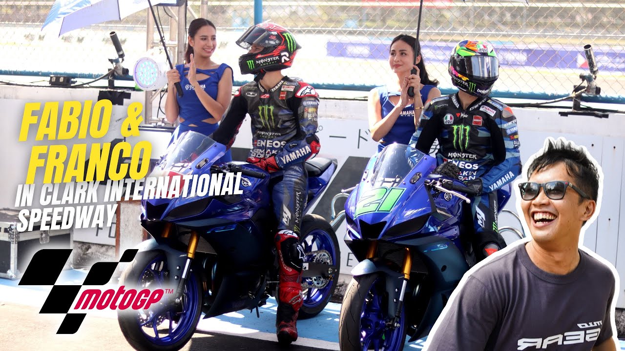 Moto GP riders tried Philippines' race track - YouTube