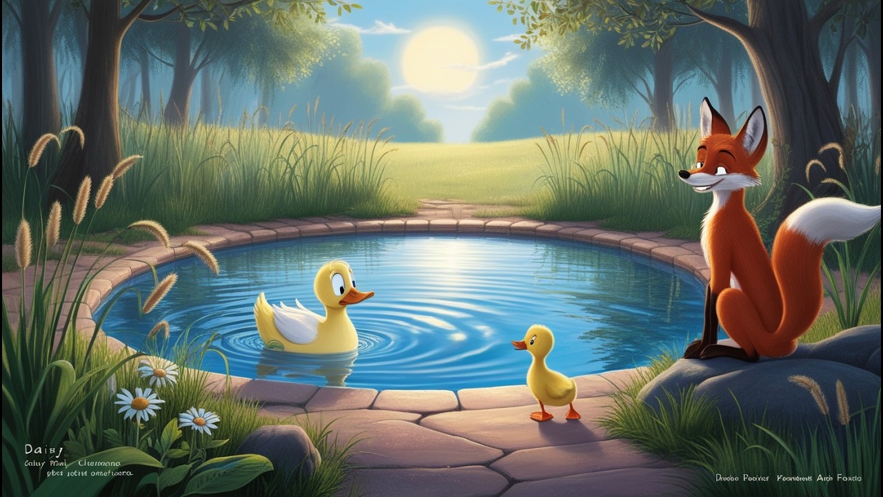 Duck and Fox Tale The Clever Duck and the Hungry Fox - YouTube