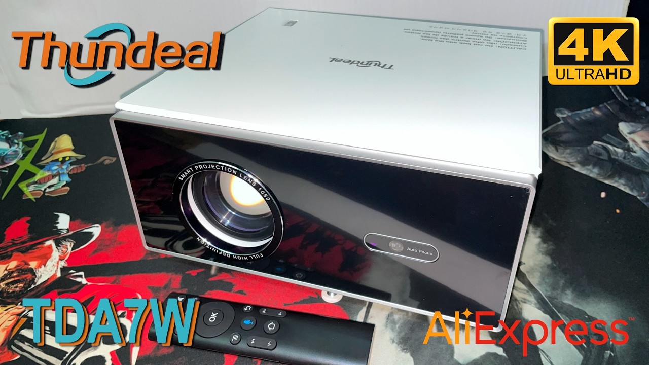 PROYECTOR THUNDEAL TDA7W ¿FULL HD, 4K Y MODO JUEGO? REVIEW Y PRUEBAS - YouTube
