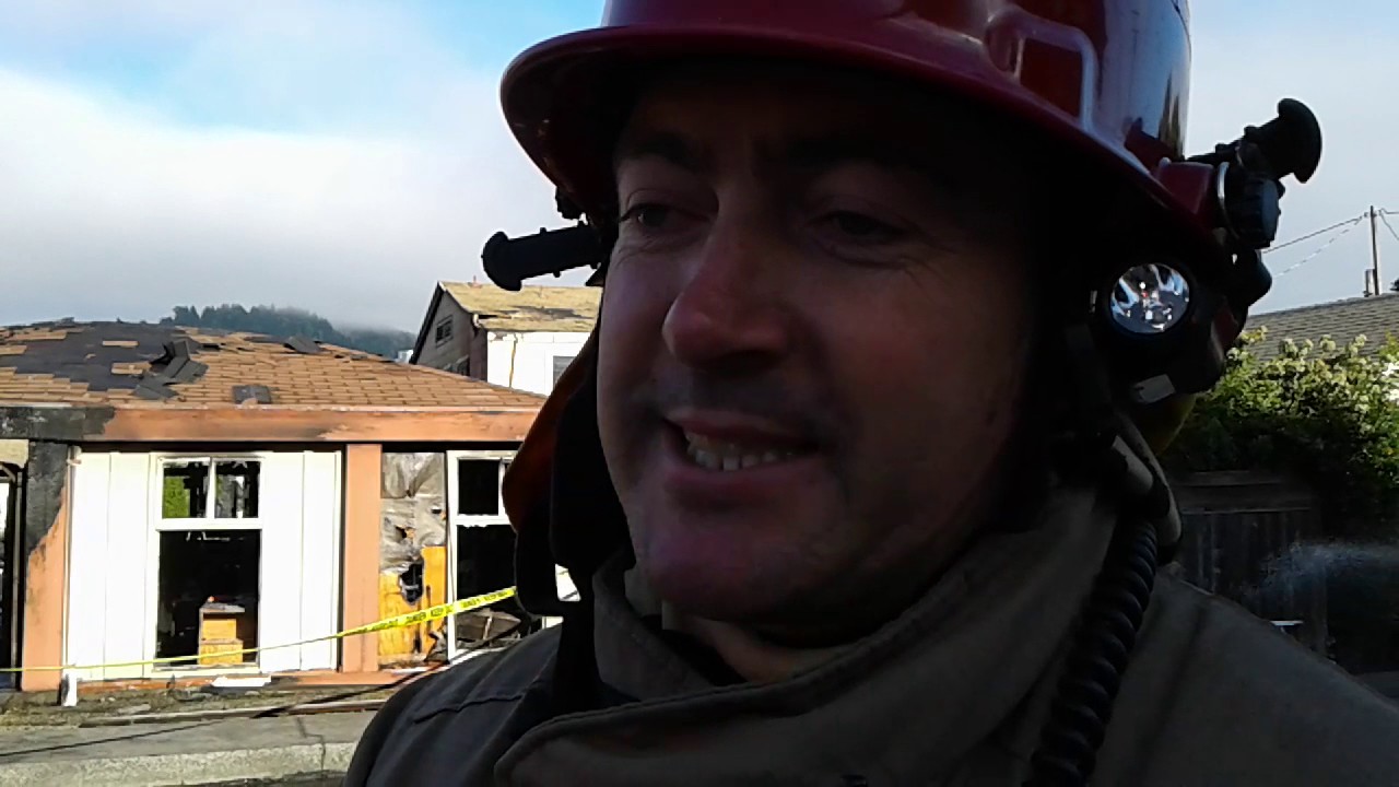 Motorhome fire in Garberville burns food pantry & church - YouTube