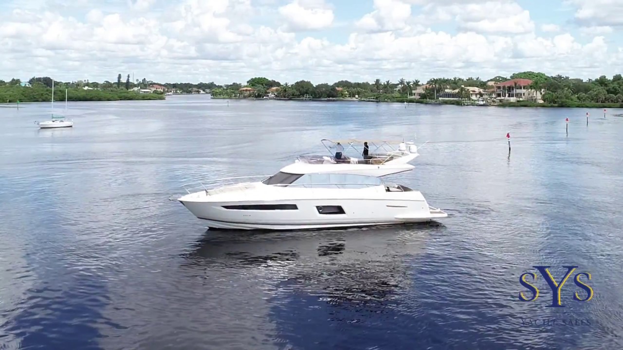 2014 Prestige 550 Flybridge for Sale - SYS Yacht Sales - YouTube