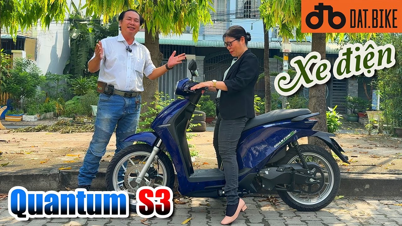 Dat Bike - Quantum S3 - Nữ U50 cao 1m53 chạy Mode S vẫn ngon lành nha ...