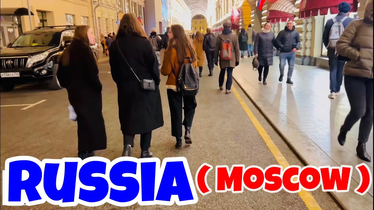 [4k] MOSCOW TODAY, Is Russia Isolated?, Strolling in Moscow, Russia ...