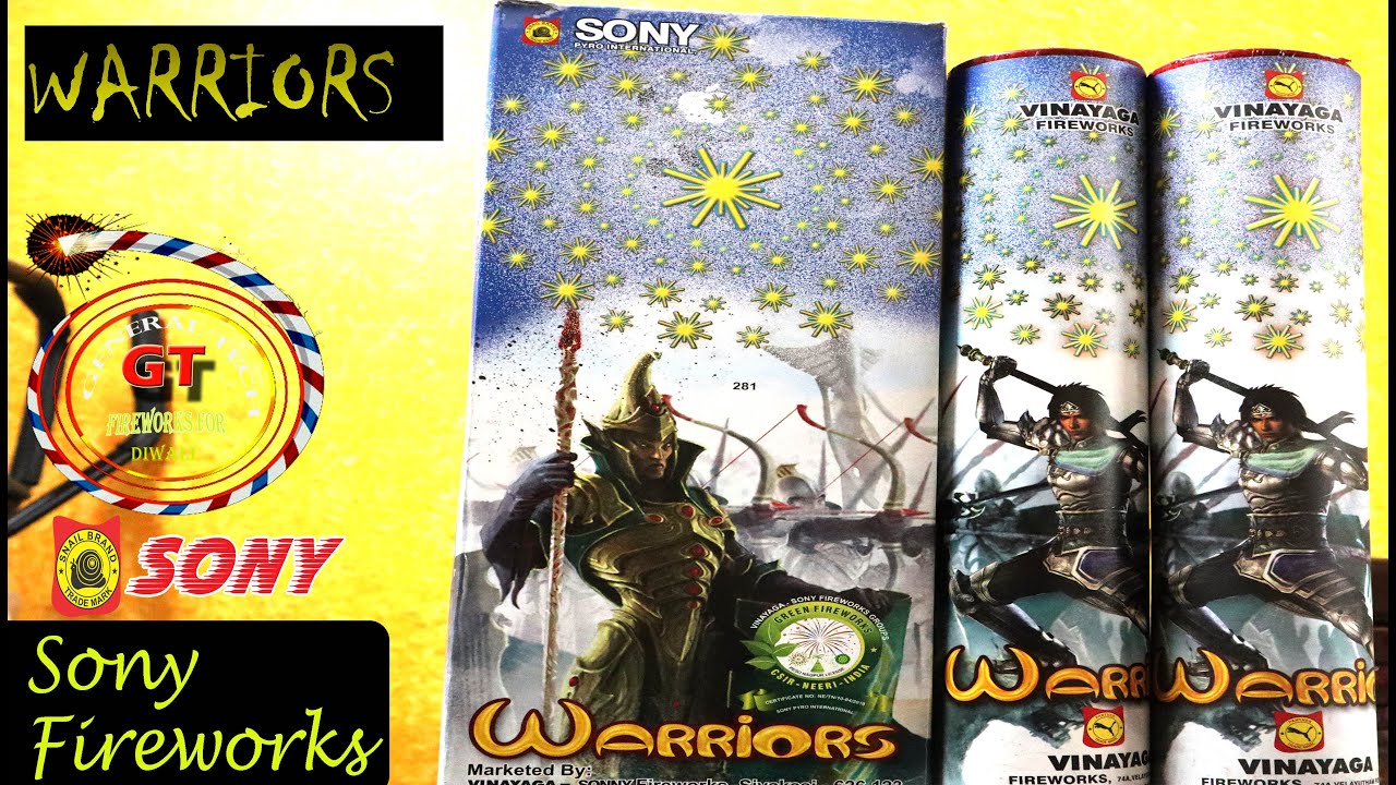 WARRIORS Sony Fireworks| Large Sky shot From Sony Fireworks # ...