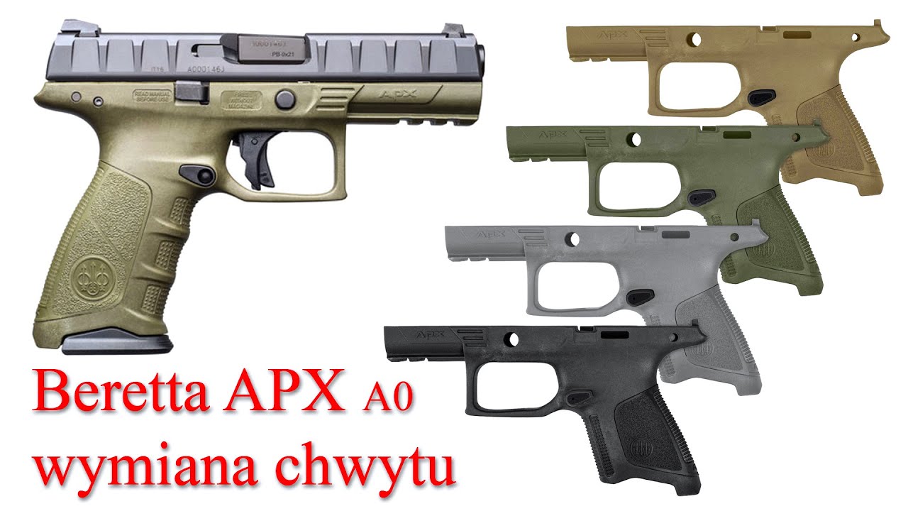 Włoszka się przebrała, czyli zmiana koloru chwytu w pistolecie Beretta ...