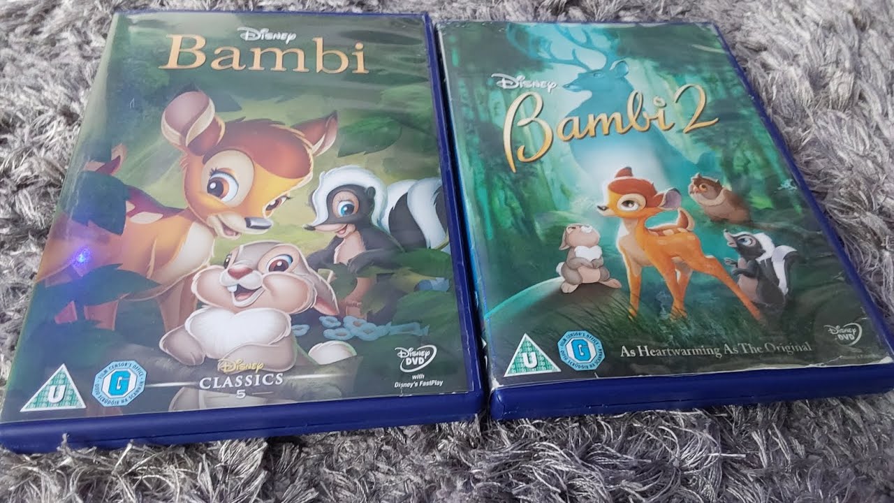 Bambi And Bambi 2 Uk Dvd Unboxing Youtube