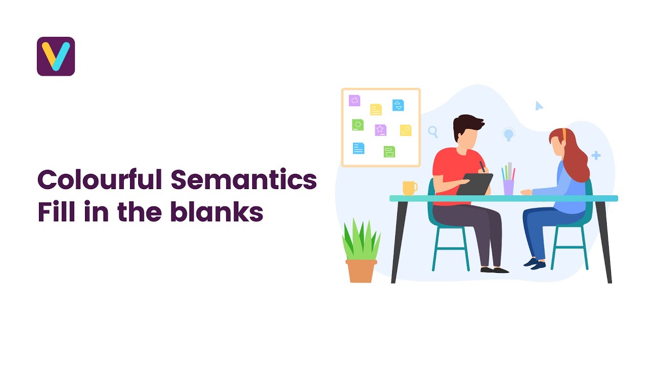Colourful Semantics Fill in the blanks - YouTube